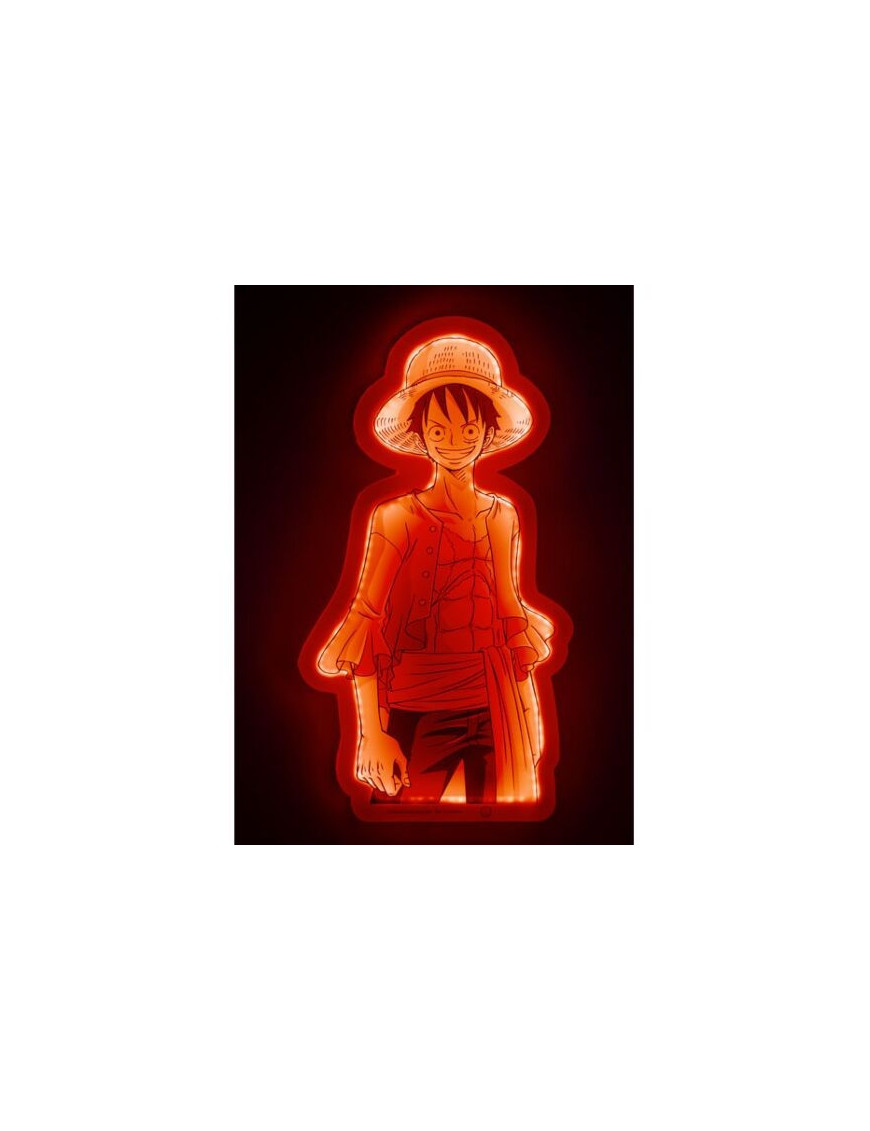 ONE PIECE NEON MURAL LED LUFFY